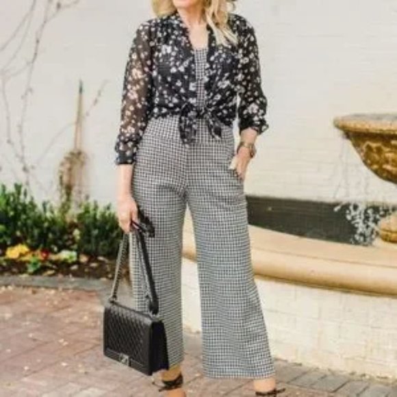 CAbi | Pants & Jumpsuits | Cabi Bombshell Gingham Style 647 | Poshmark
